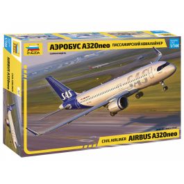 Zvezda 7037 - Aereo di linea civile Airbus A320neo | Artuffo Modellismo